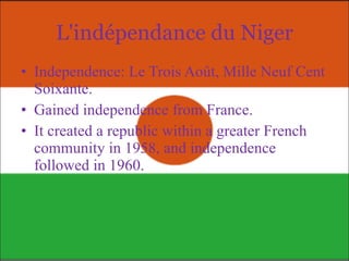 Le Niger | PPT