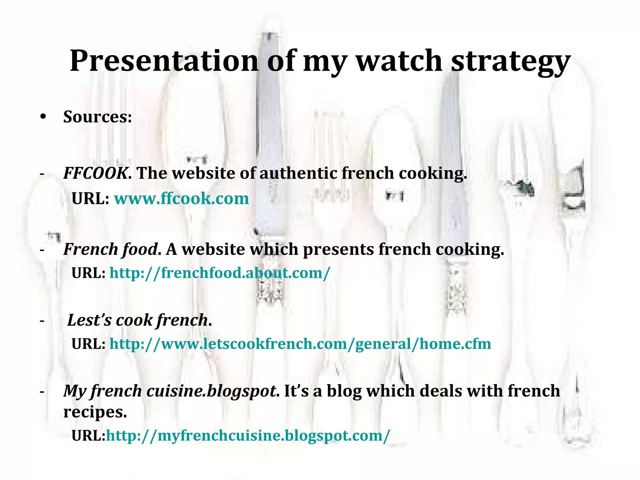 French cuisine | PPT