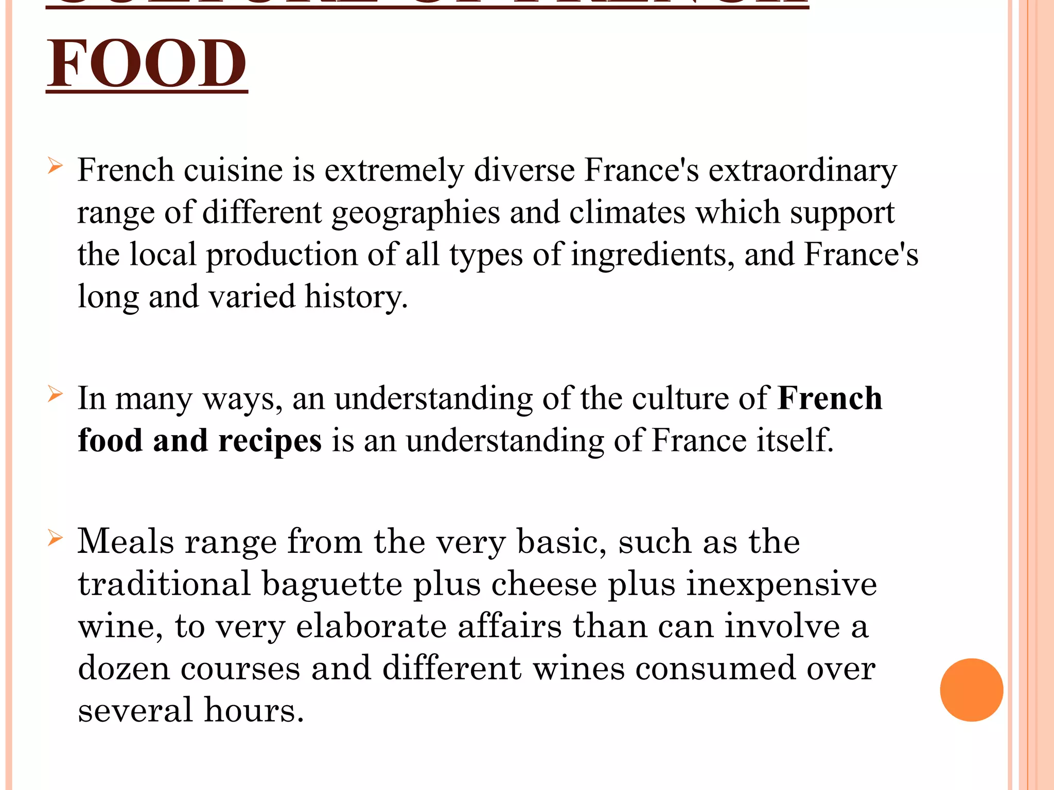 French cuisine | PPT