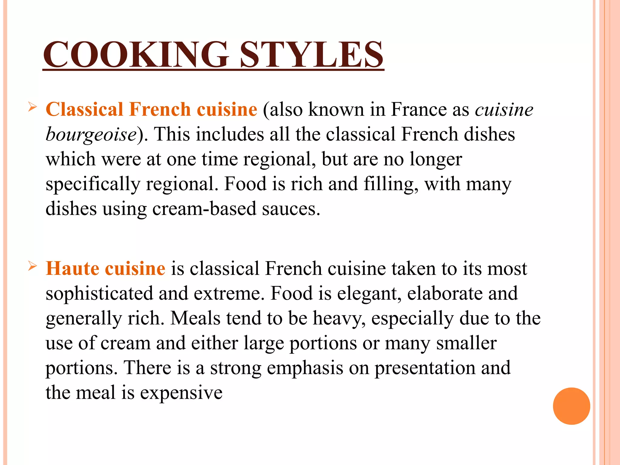 French cuisine | PPT