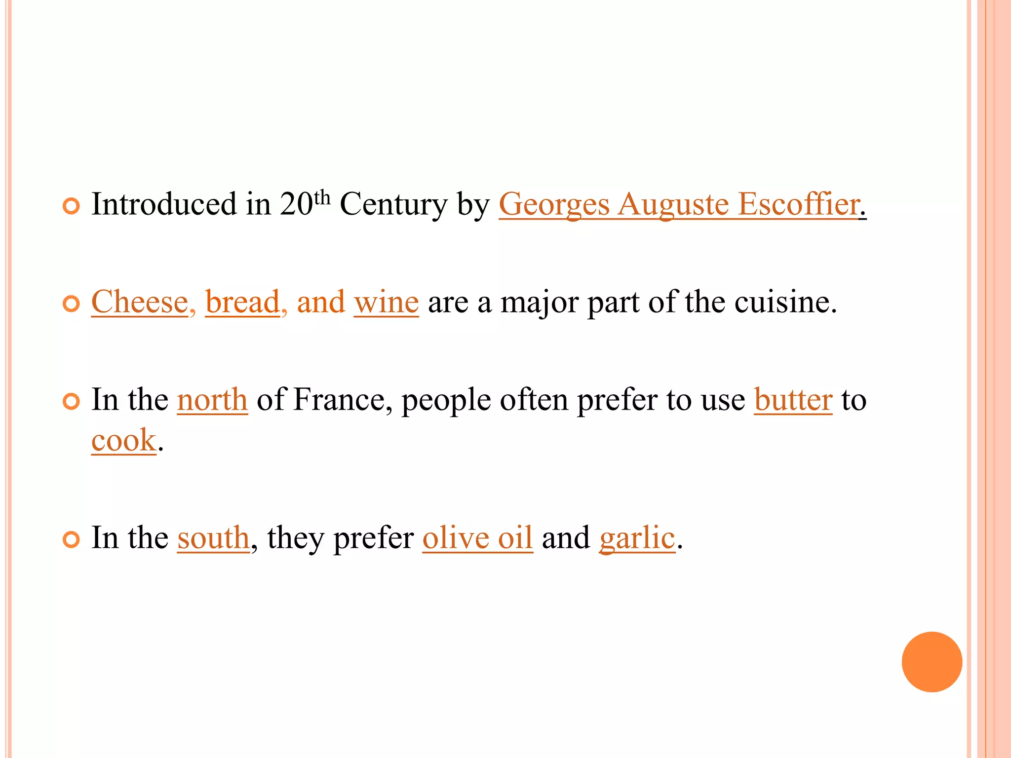 French cuisine | PPTX