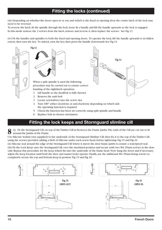 French Door Pairs – Assembly Instructions | PDF | Woodworking | Arts ...
