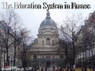 The French education system in Cecile ppt | PPT