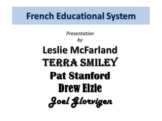 French educational system | PPT