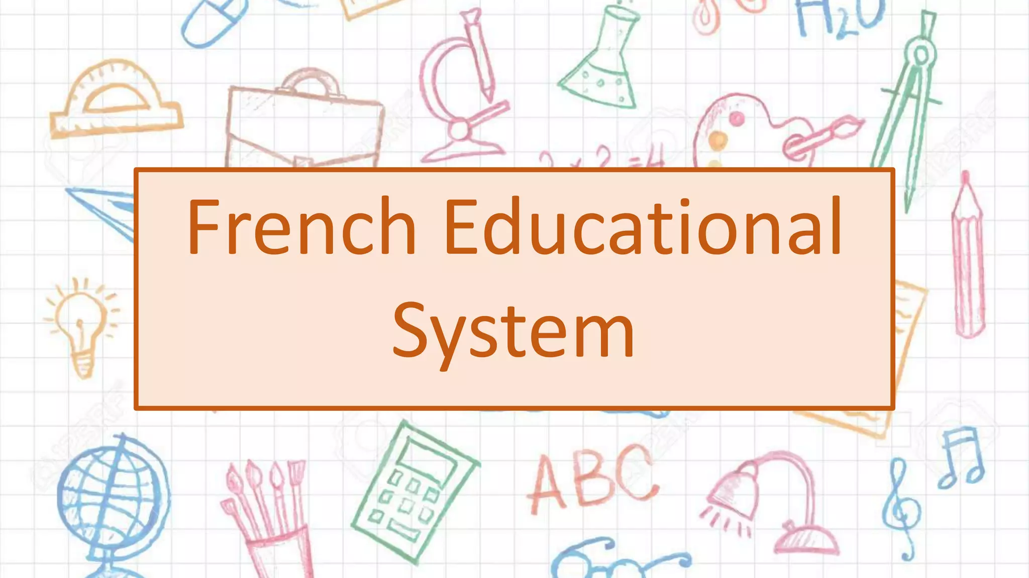 French education system | PPTX