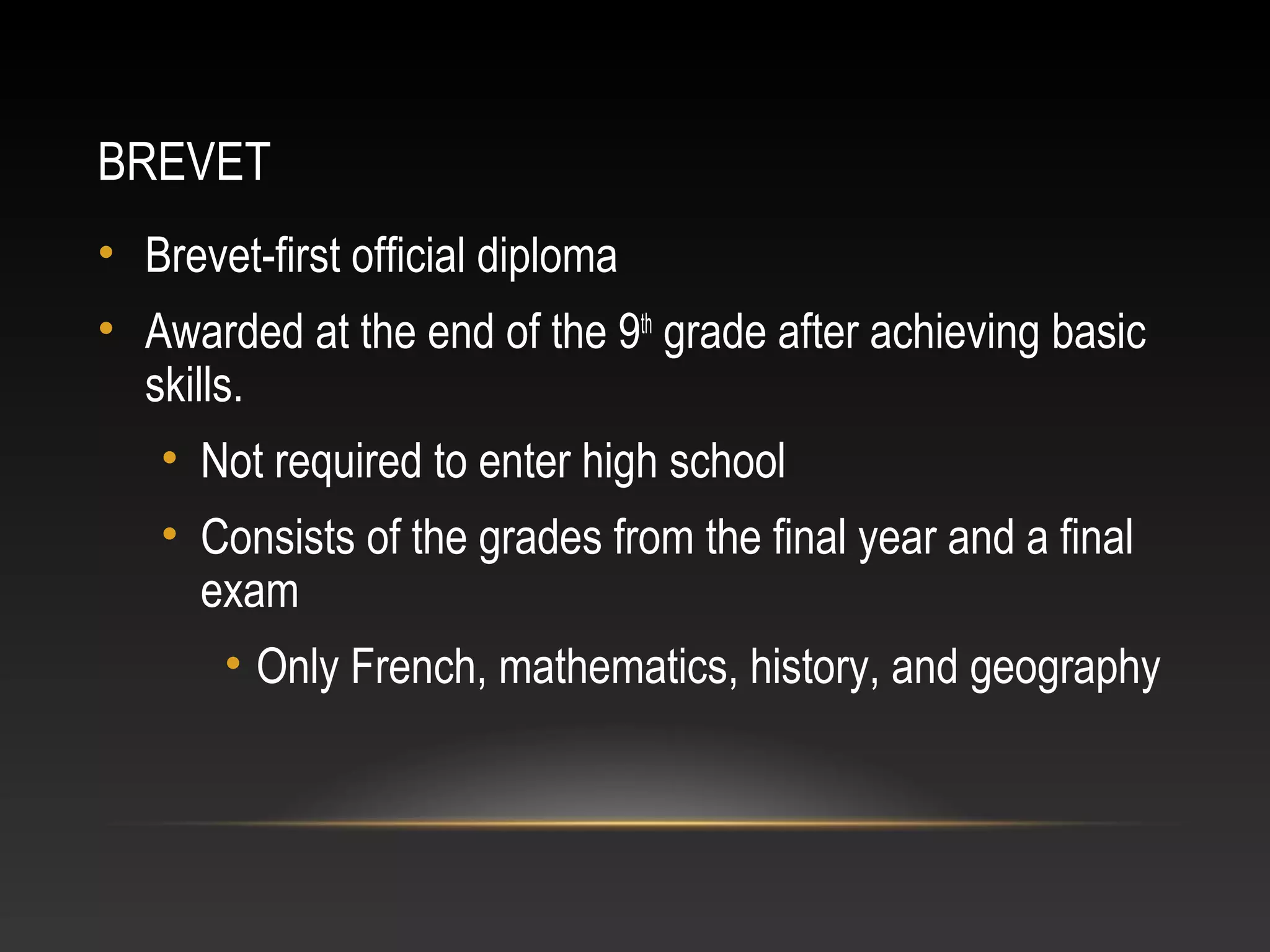 French education system | PPT