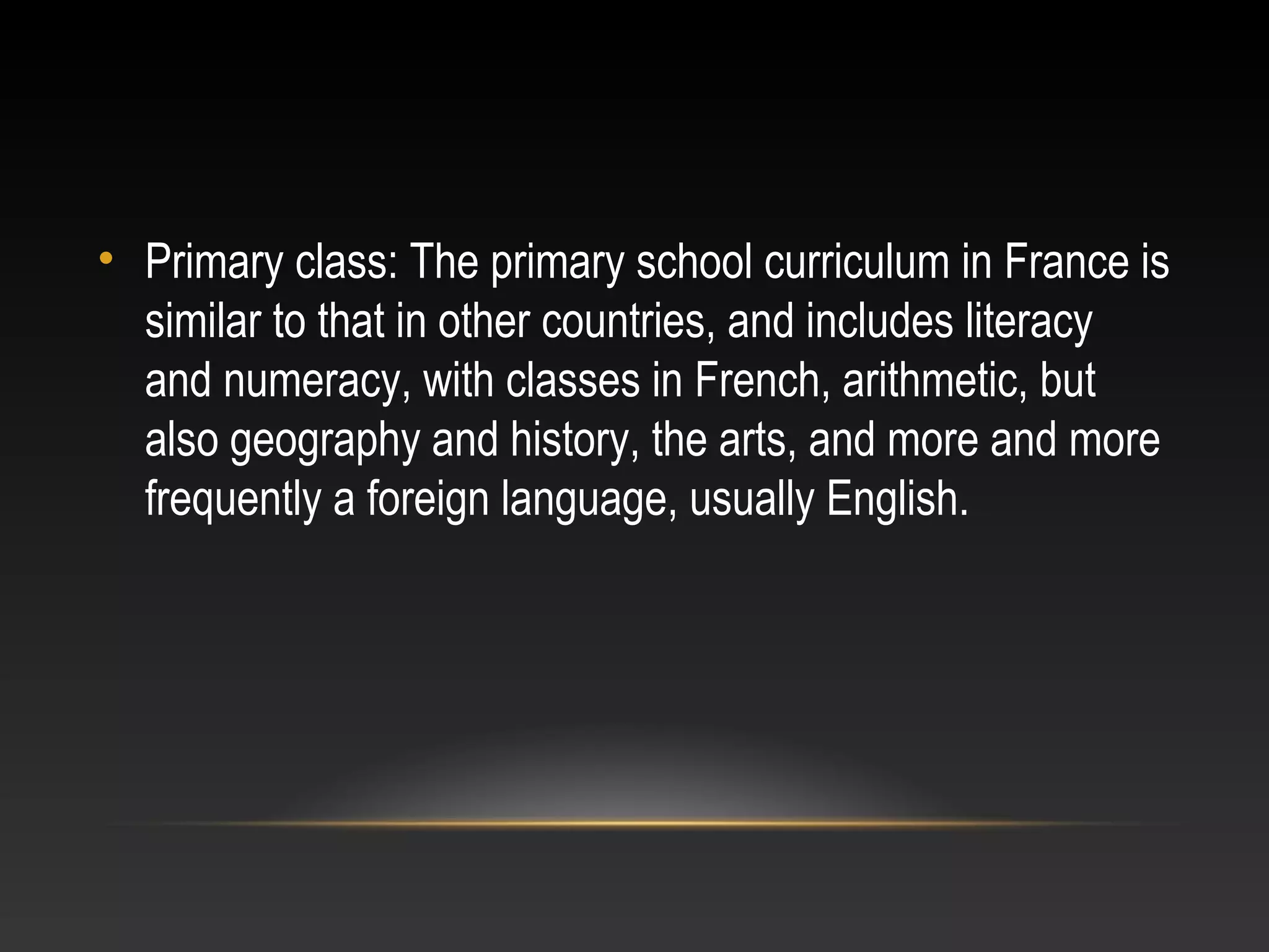 French education system | PPT