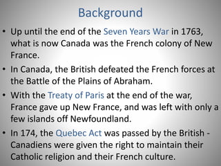 French English Relations | PPT