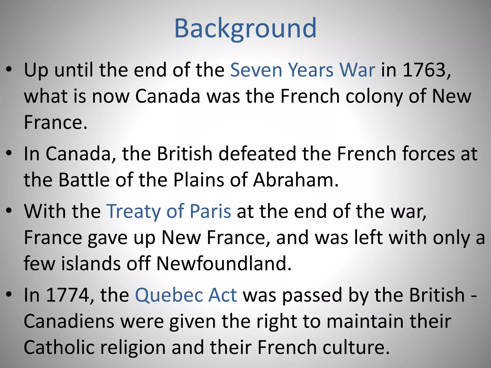 French-English Relations | PPTX