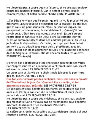 French Envy Warning Tract | PDF