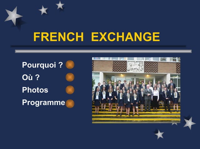 French Exchange | PPT