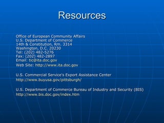 French Export | PPT