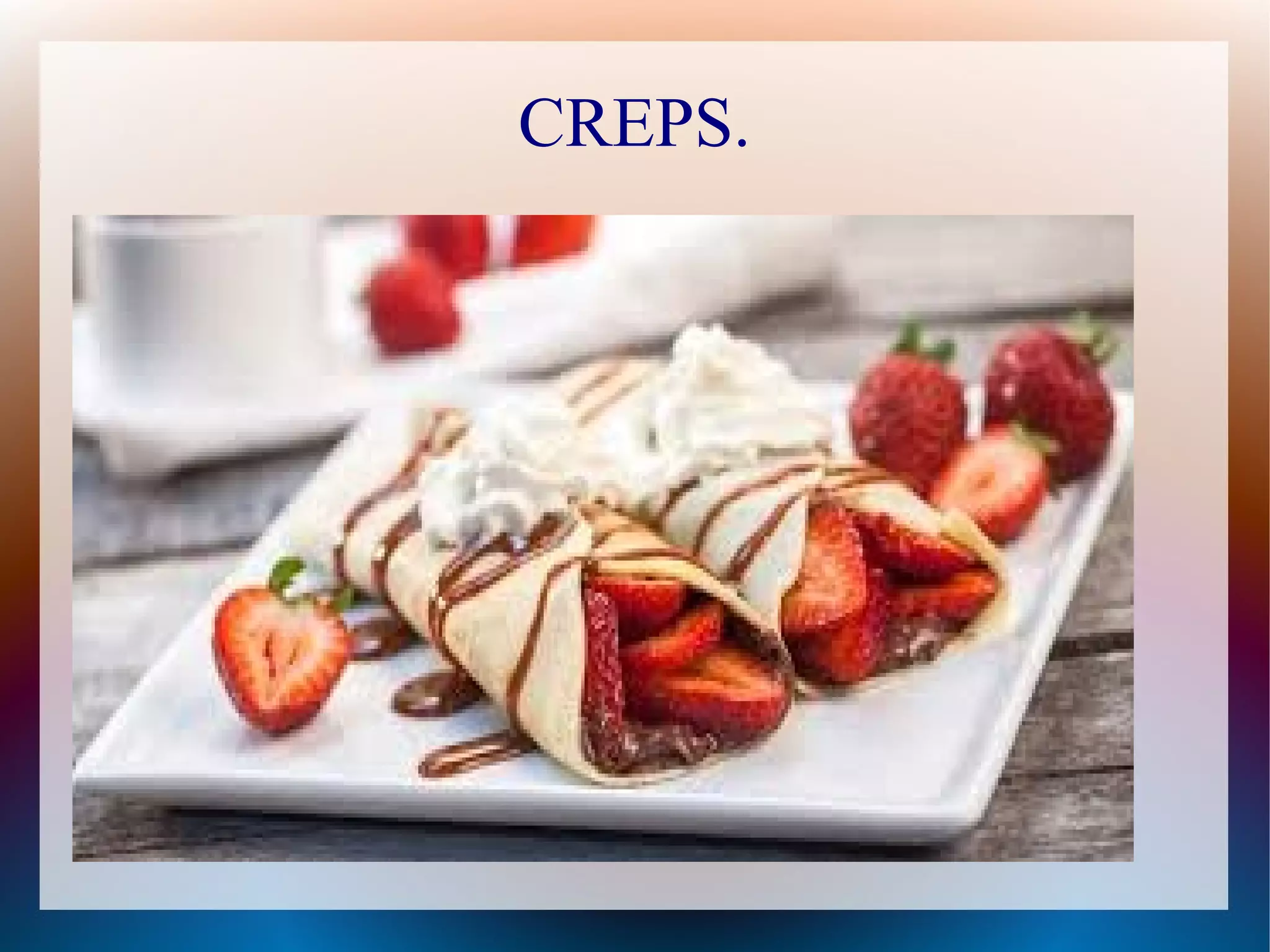 French food for our Multicultural breakfast. | PPT