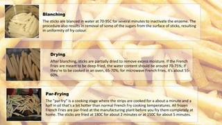 FRENCH FRIES - PROCESSING | PPTX
