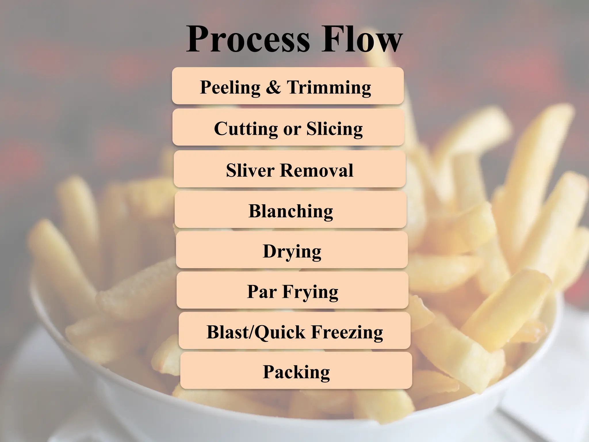 French Fries Process Line in industry.pptx