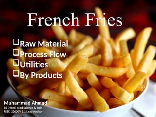 French Fries Process Line in industry.pptx