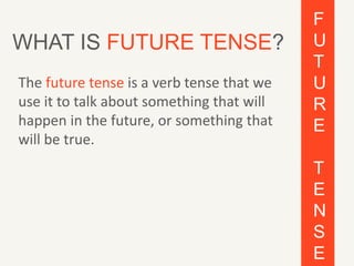 French future tenses | PDF