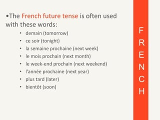 French future tenses | PDF