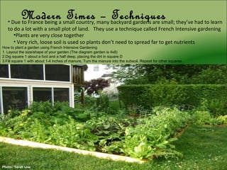 French gardenculture | PPT