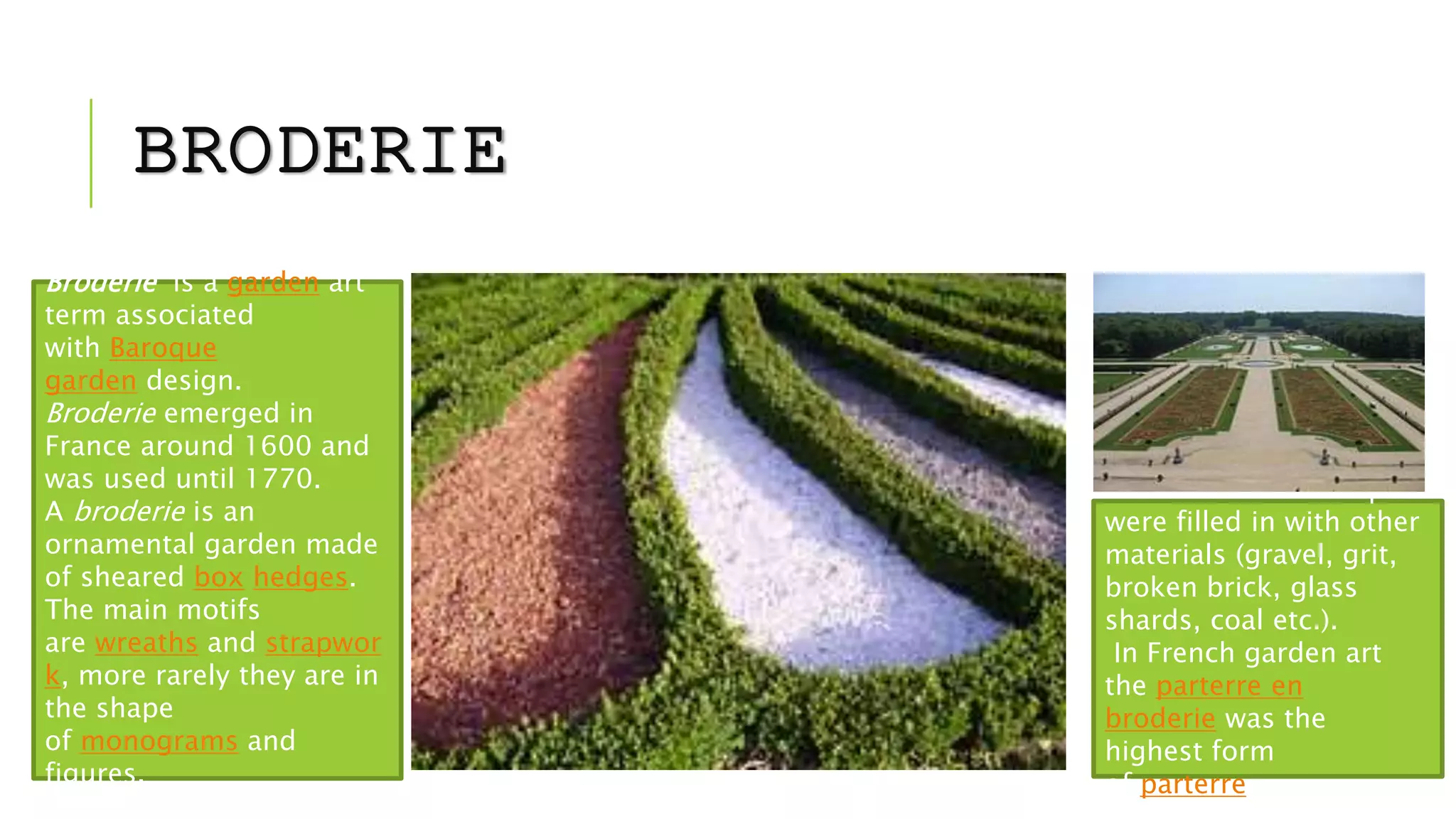 French garden ppt | PPTX