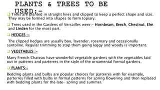 French garden ppt | PPTX