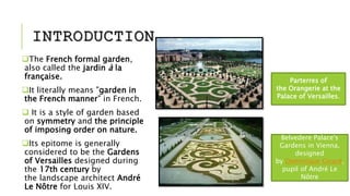 French garden ppt | PPTX