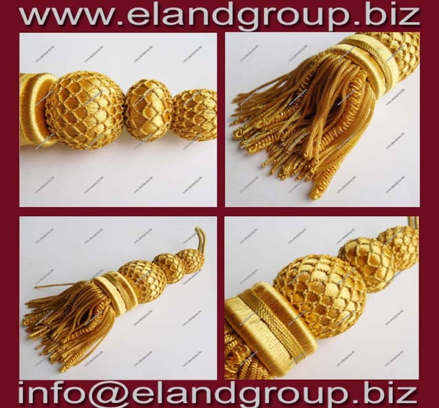French golden bullion tassels | PDF