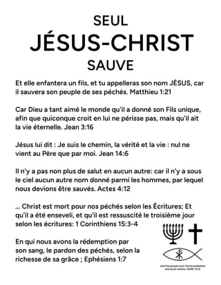 French Gospel Tract - ONLY JESUS CHRIST SAVES.pdf