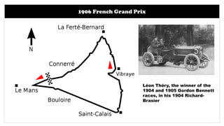 History about the first French Grand Prix year 1906 | PDF