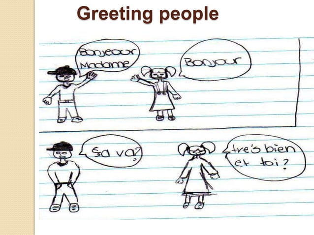 FRENCH: GREETING | PPTX