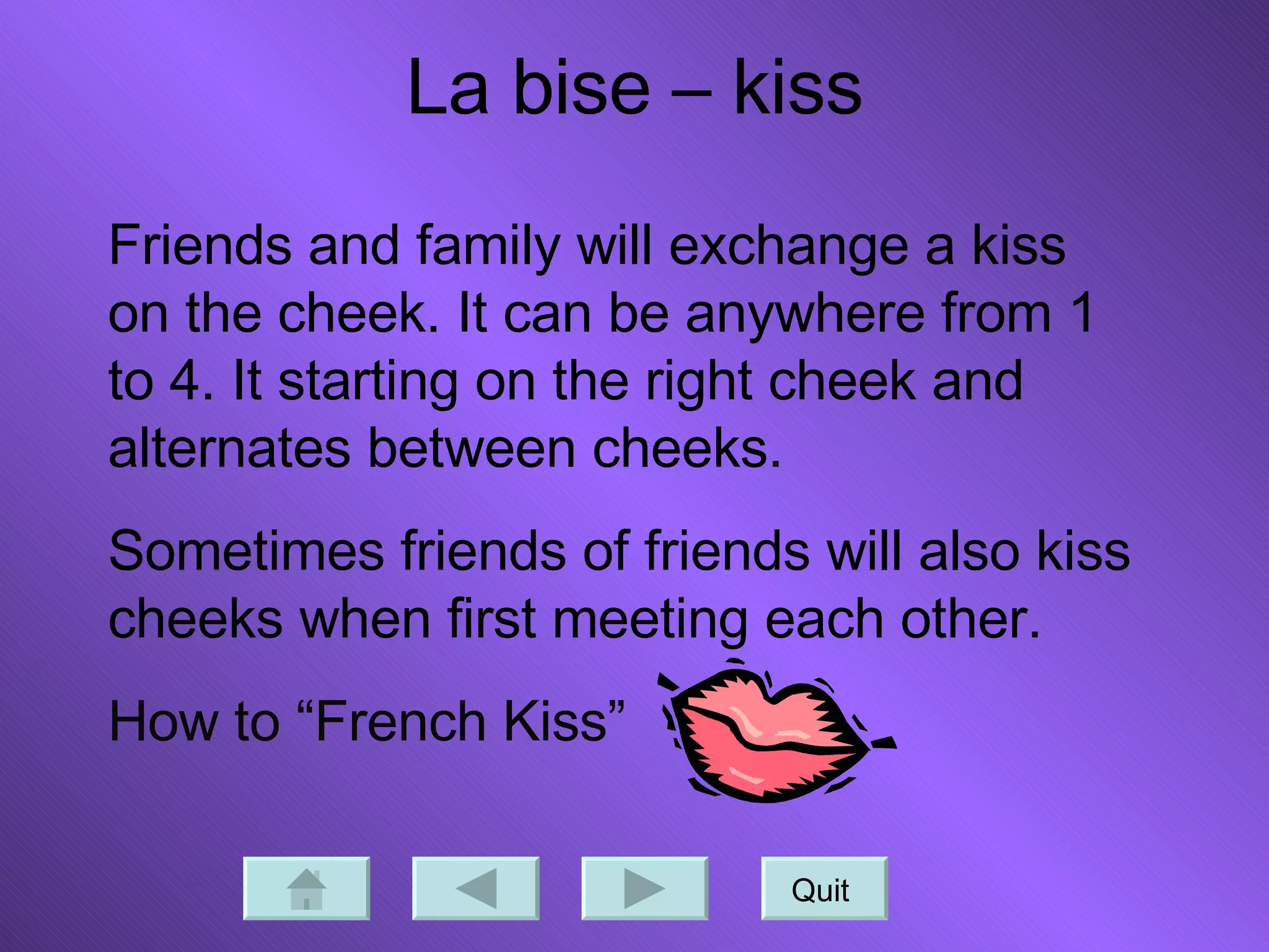 French Greetings | PPT