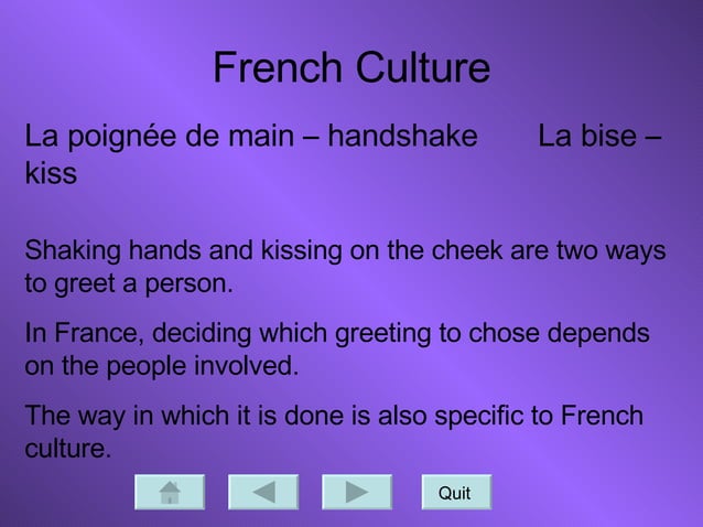 French Greetings | PPT
