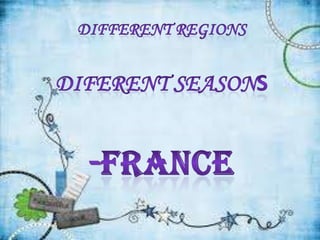 seasons ppt in french | PPTX | Weather | Science