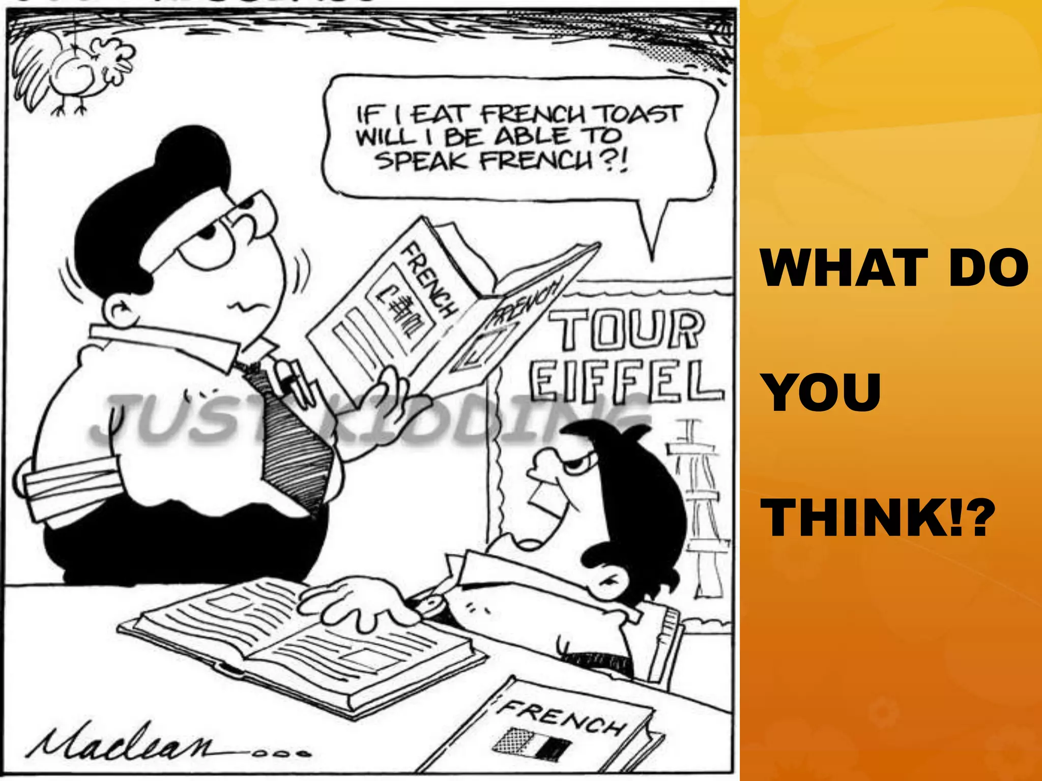 French in cartoons | PPTX