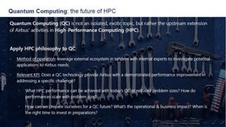 French industrial quantum use cases: Airbus | PDF