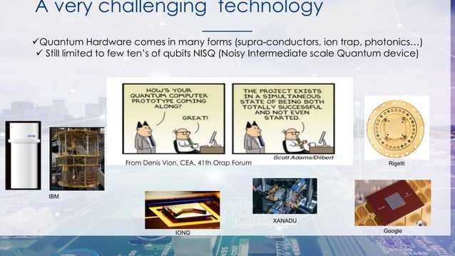 French industrial quantum use cases: Total | PPT