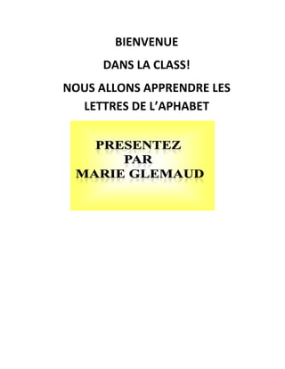 FRENCH: L' ALPHABET | DOCX