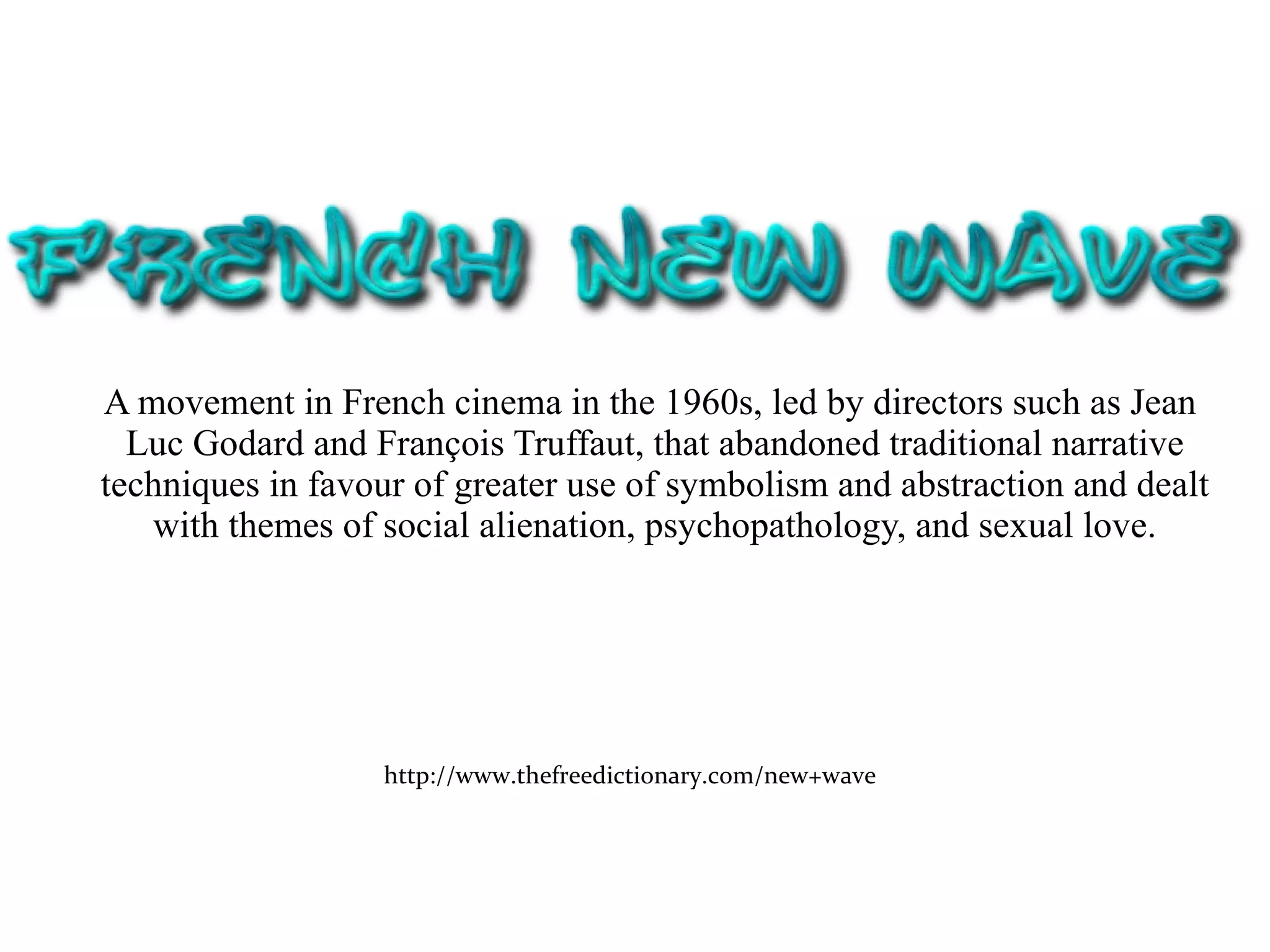 French new wave | ODP