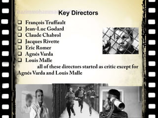 French new wave (1959 64) | PPTX