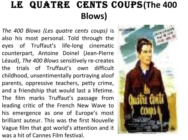 French new wave cinema | PPT