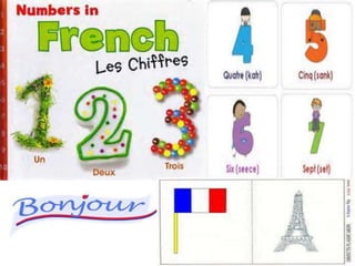 French numbers 1 10 | PPTX