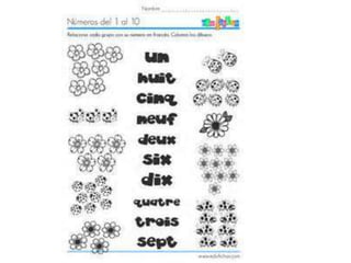French numbers 1 10 | PPTX