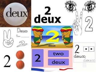 French numbers 1 10 | PPTX