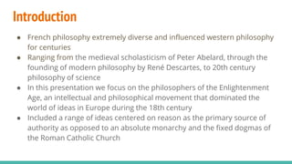 French philosophers | PDF