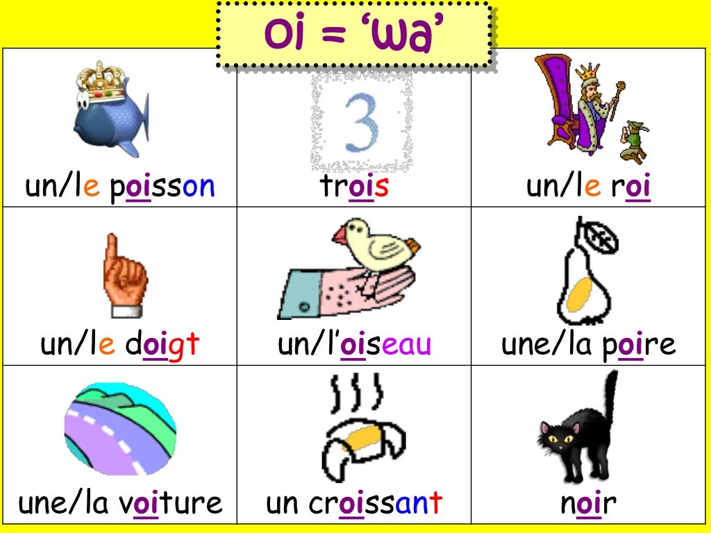 French Phonics Worksheets