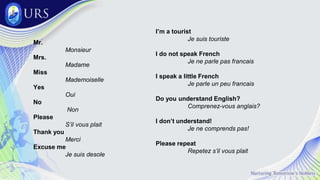 ESSENTIAL WORDS AND PHRASES Here are some basic words and phrases that ...