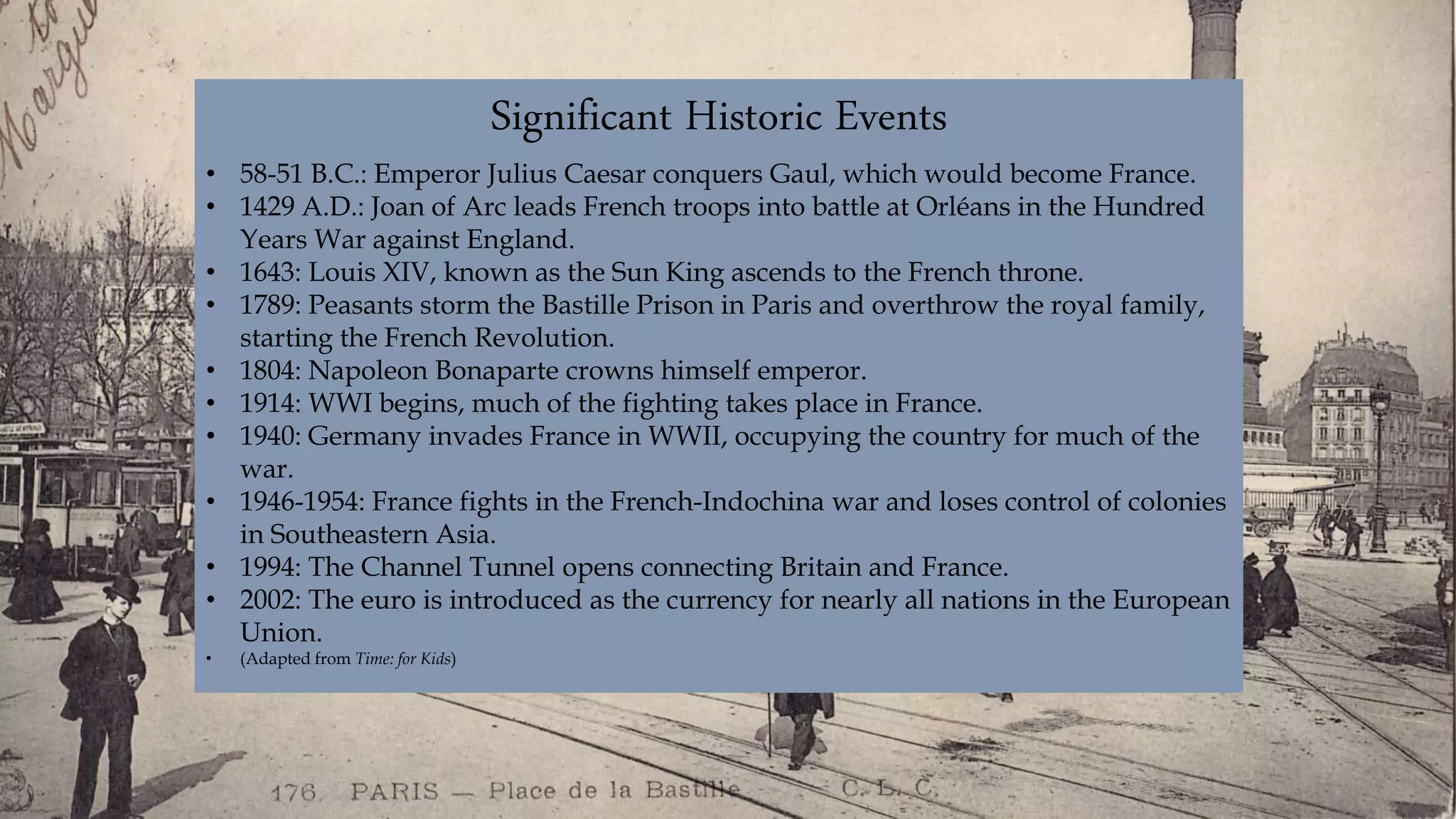 French ppt | PPTX