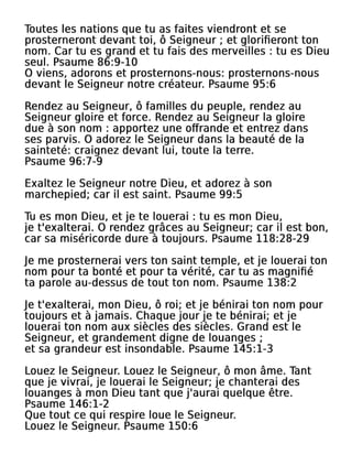 French Praise Worship Thanksgiving Tract | PDF