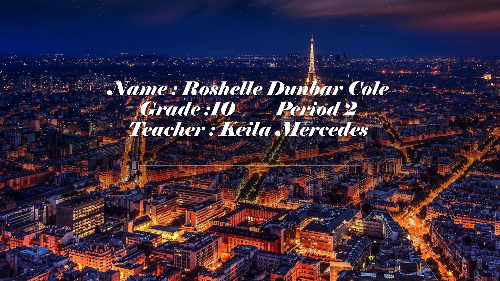 French Presentation-2 for French class.. | PDF