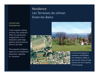 Les terrasses du leman - apartment for sale by Geneva | PDF